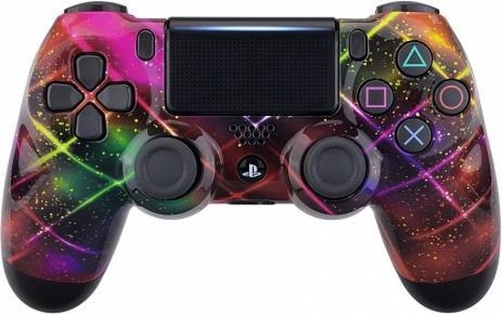 DualShock 4 Controller V2 - PS4 - UV Neon Space | bol.com