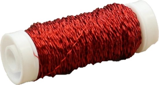 Metaal Draad 25gram Rood | bol