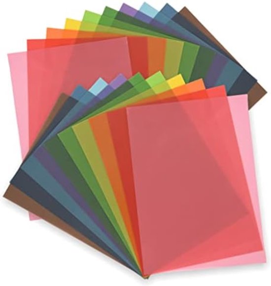 Vliegerpapier - Vliegerpapier Gekleurd - 20 Stuks | bol