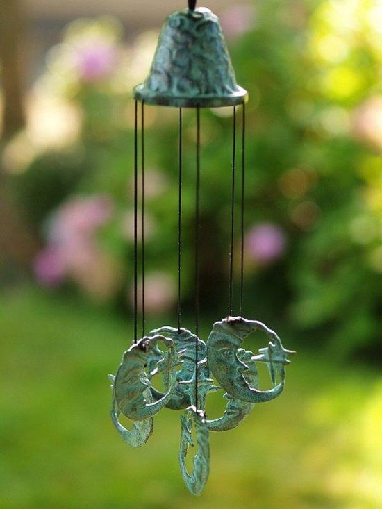 Windgong - windklokken - bronzen Maantjes | bol
