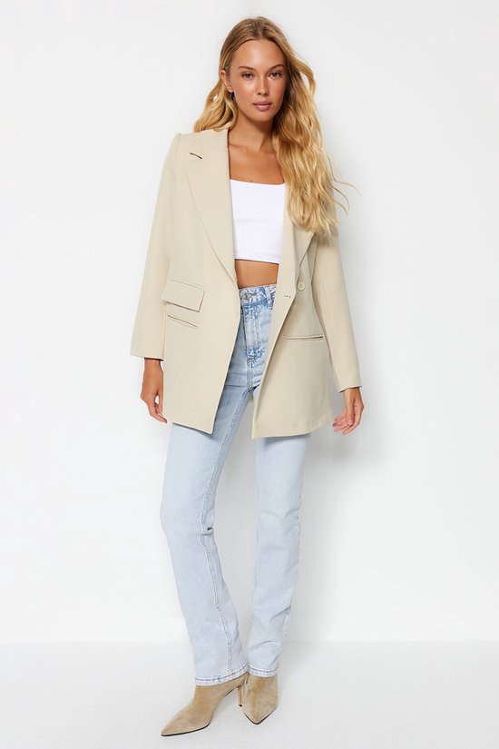 Trendyol Standaard mouw Basis Blazer | bol