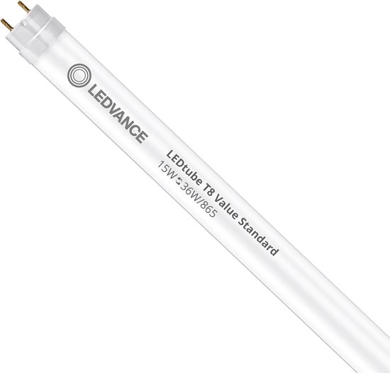 Ledvance - LED Buis T8 Value (EM/Mains) Standard Output 15W 1800lm ...