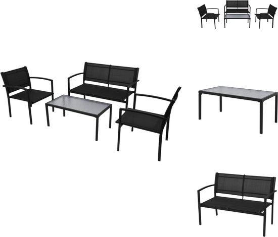 vidaXL Tuintafel En Stoel - Tuintafels En Stoelen - Tuintafel Set ...
