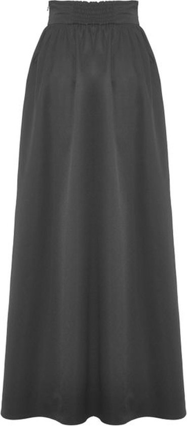 Dark in Love - Gothic retro pattern Lange rok - S - Zwart | bol