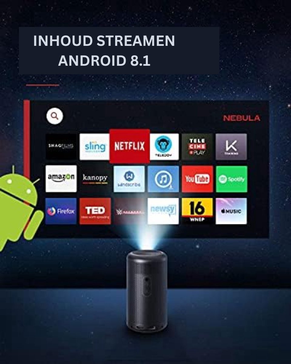 Mini beamer - Mini projector - Mini beamer smartphone - Mini beamer met ...