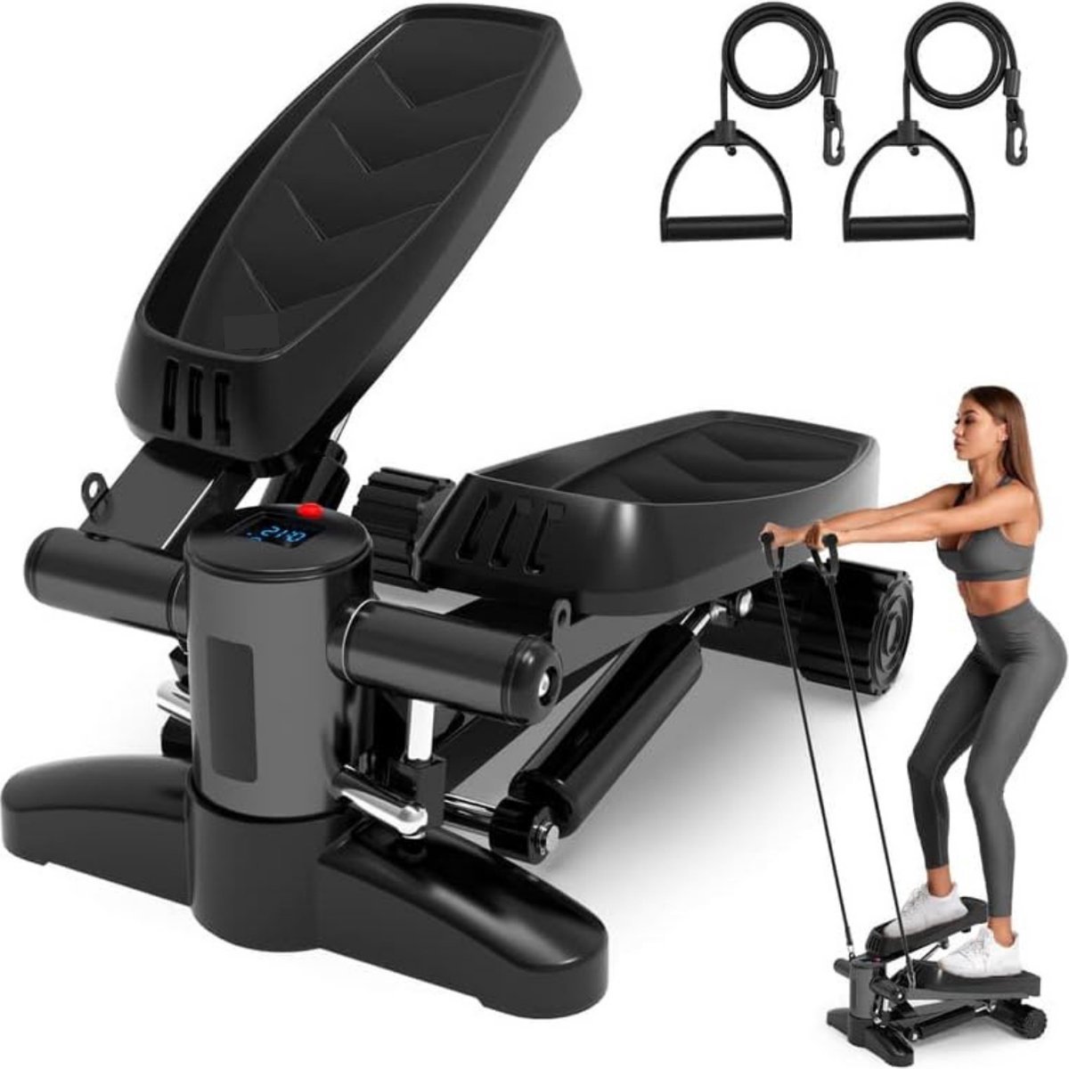 Mini stepper fitness - Stepper fitnessapparaat - Swing stepper | bol