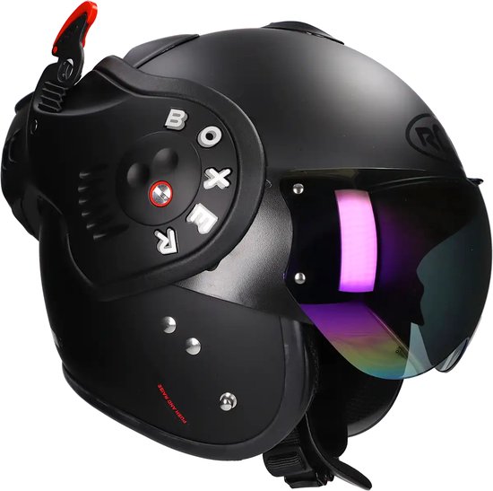 Roof vizier Boxer Alpha / V8 iridium paars | bol