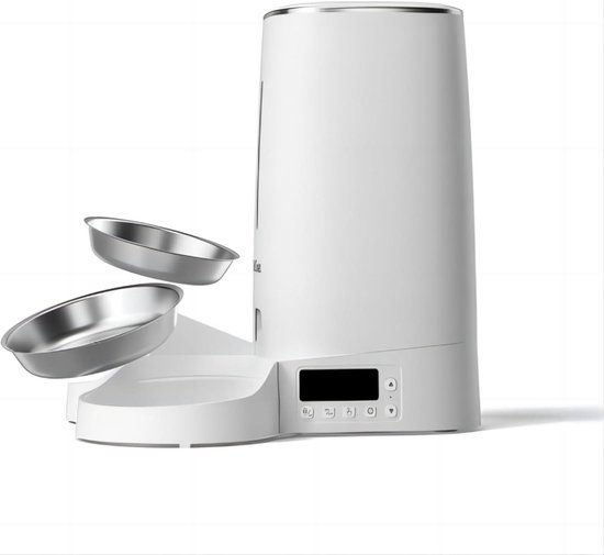 Automatic Cat Food Dispenser for Dogs and Cats - Two Double Dosing ...