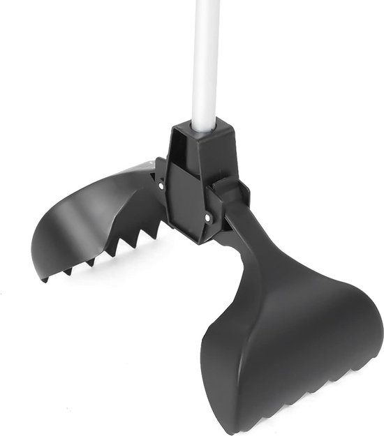 Poepschep Long Reach Handle Dog Waste Grabber - Black Dog Poop Scoop | bol