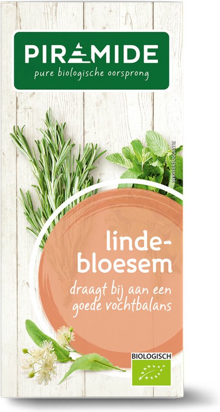 3x Piramide Kruidenthee Bio Lindebloesem 20 stuks | bol