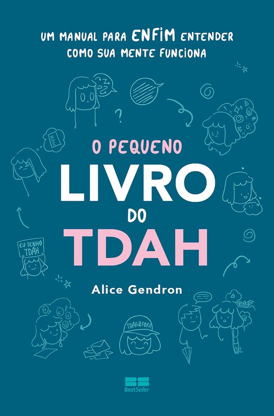 O pequeno livro do TDAH (ebook), Alice Gendron | 9786557124086 | Boeken ...