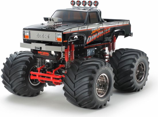 1:10 Tamiya 47432 RC Super Clod Buster - Monster Truck - Black Edition ...