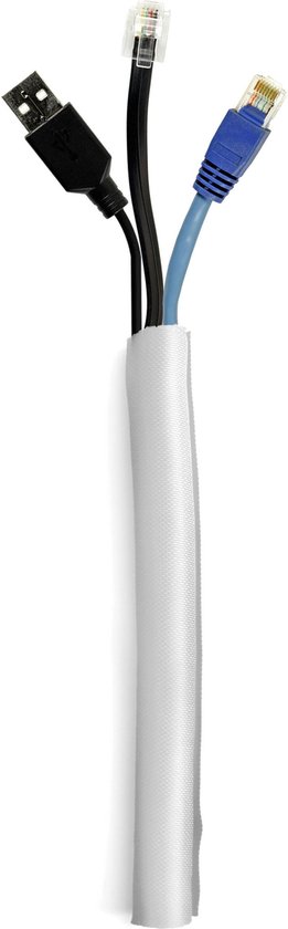 Multibrackets - Universal Kabelsok Self Wrapping 19mm-25m - zilver ...