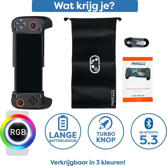 Draadloze Telefoon Controller geschikt voor Nintendo Switch, iPhone ...