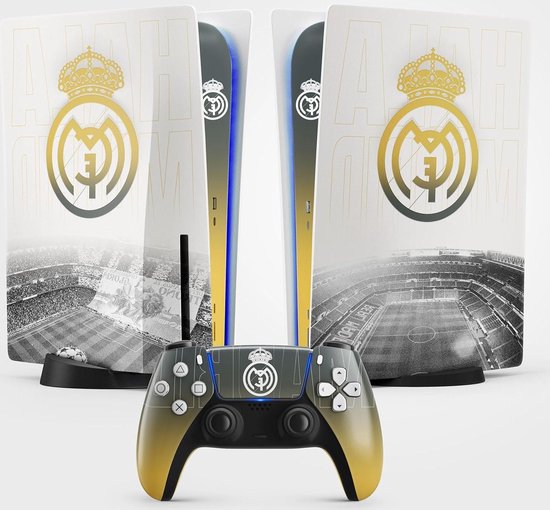 Voetbal Sticker PS5 - Real Madrid Skin voor Playstation 5 Console en ...