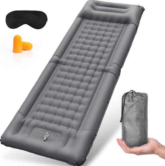 Isomat Camping zelfopblaasbaar, 11 cm dik, ultralicht, waterdicht, met ...