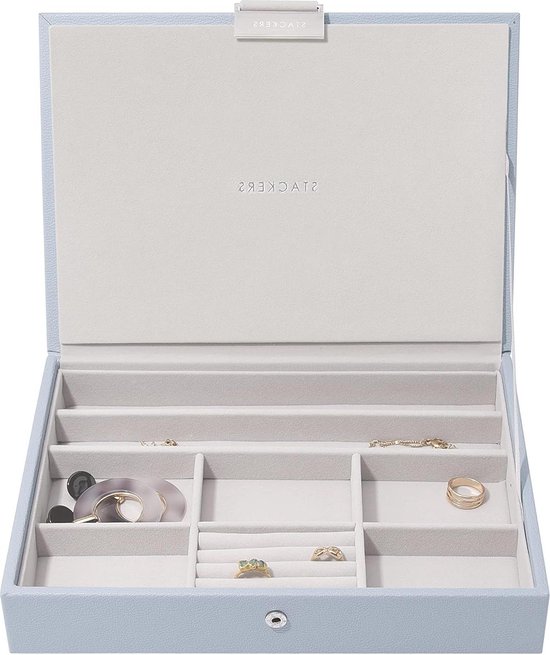 Lavender Classic Medium Jewellery Box Lid - Stackers, organizer | bol