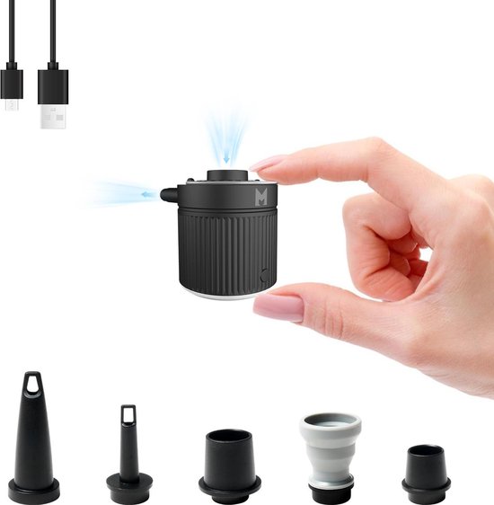 Mini Portable Electric Air Pump for Inflating and Deflating ...