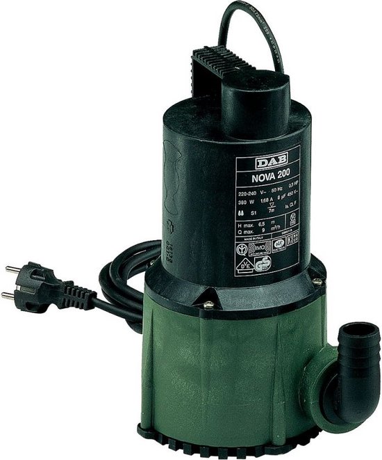 DAB Nova 200 M-NA Dompelpomp - Morgen Gratis geleverd! | bol.