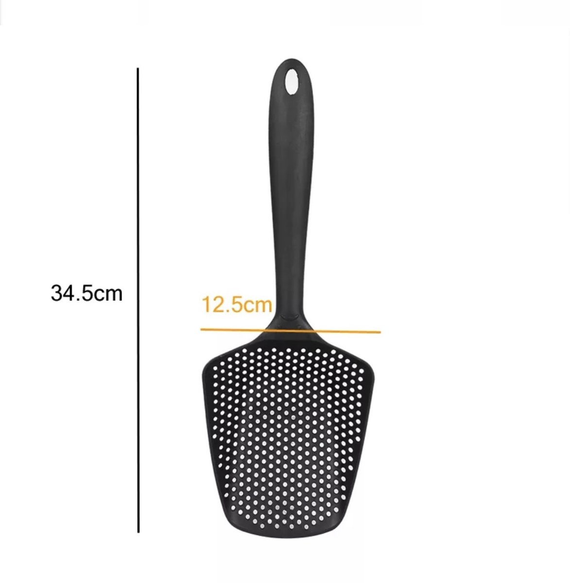 3 in 1 Lepel Groot (set van 2 stuks) - Vergietlepel - Schuimspaan ...