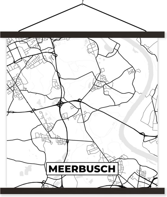 Posterhanger incl. Poster - Schoolplaat - Meerbusch - Plattegrond ...