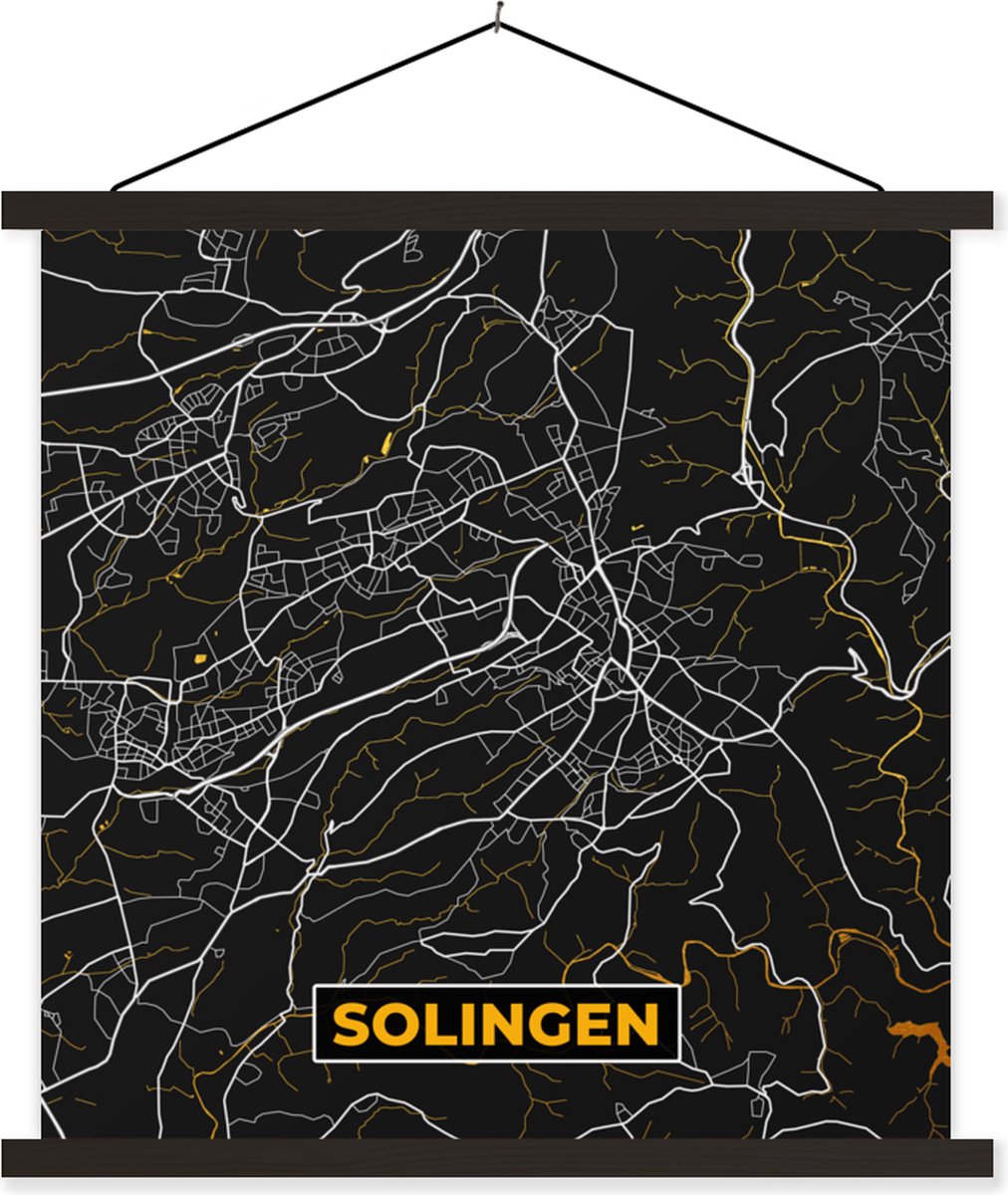 Porte-affiche avec affiche - Affiche scolaire - Solingen - Or - Plan de ...