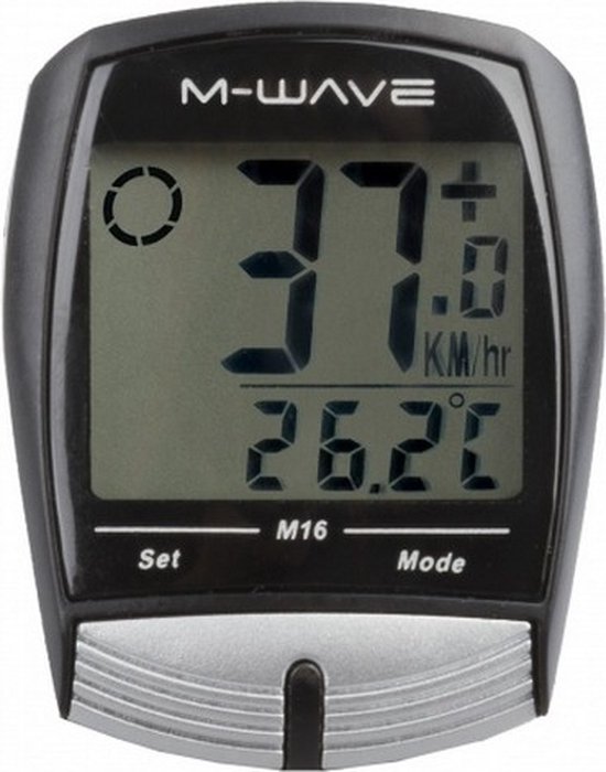 Fietscomputer 16 Functies Zwart | bol.com