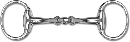 Anatomical Eggbutt Bit, Double Jointed, Solid | bol