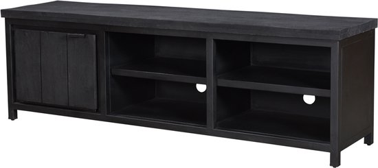 1 deurs TV-meubel - Zwart - Dock collectie | bol.com