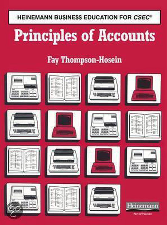 Principles of Accounts for CSEC, Fay Hosein | 9780435983093 | Boeken ...