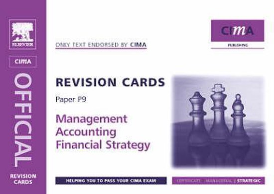 CIMA Revision Cards: Financial Strategy, John Ogilvie | 9780750664899 ...