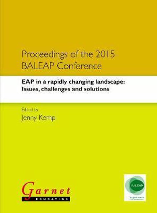 EAP in a Rapidly Changing Landscape | 9781782603450 | Boeken | bol.com