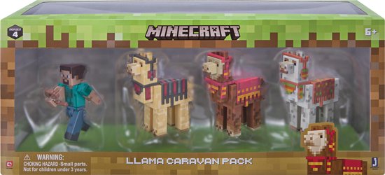 MINECRAFT Steve with Llama Caravan Pack | bol.com