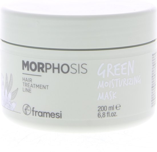 Framesi Morphosis green Moisturizing Mask Masker Alle Haartypen 200ml | bol