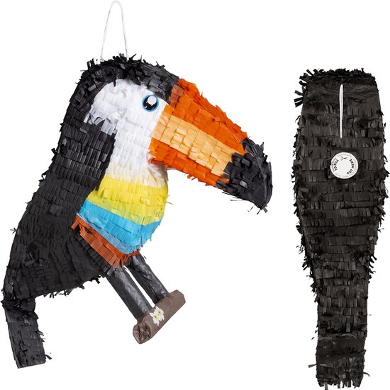 Boland Piñata Toucan 53 X 38 Cm Noir | bol.com