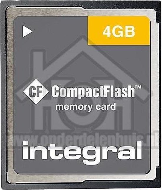 Integral Memory card Compactflash 4GB INCF4GV2 | bol