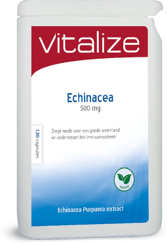 Echinacea 500 mg 120 capsules - Zorgt mede voor een goede weerstand ...