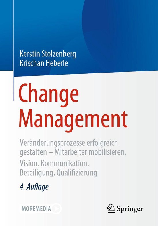Change Management (ebook), Kerstin Stolzenberg | 9783662618950 | Boeken ...