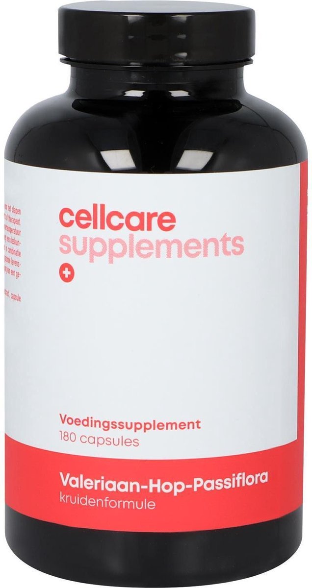 CellCare Valeriaan-Hop-Passiflora Capsules 180CP | bol