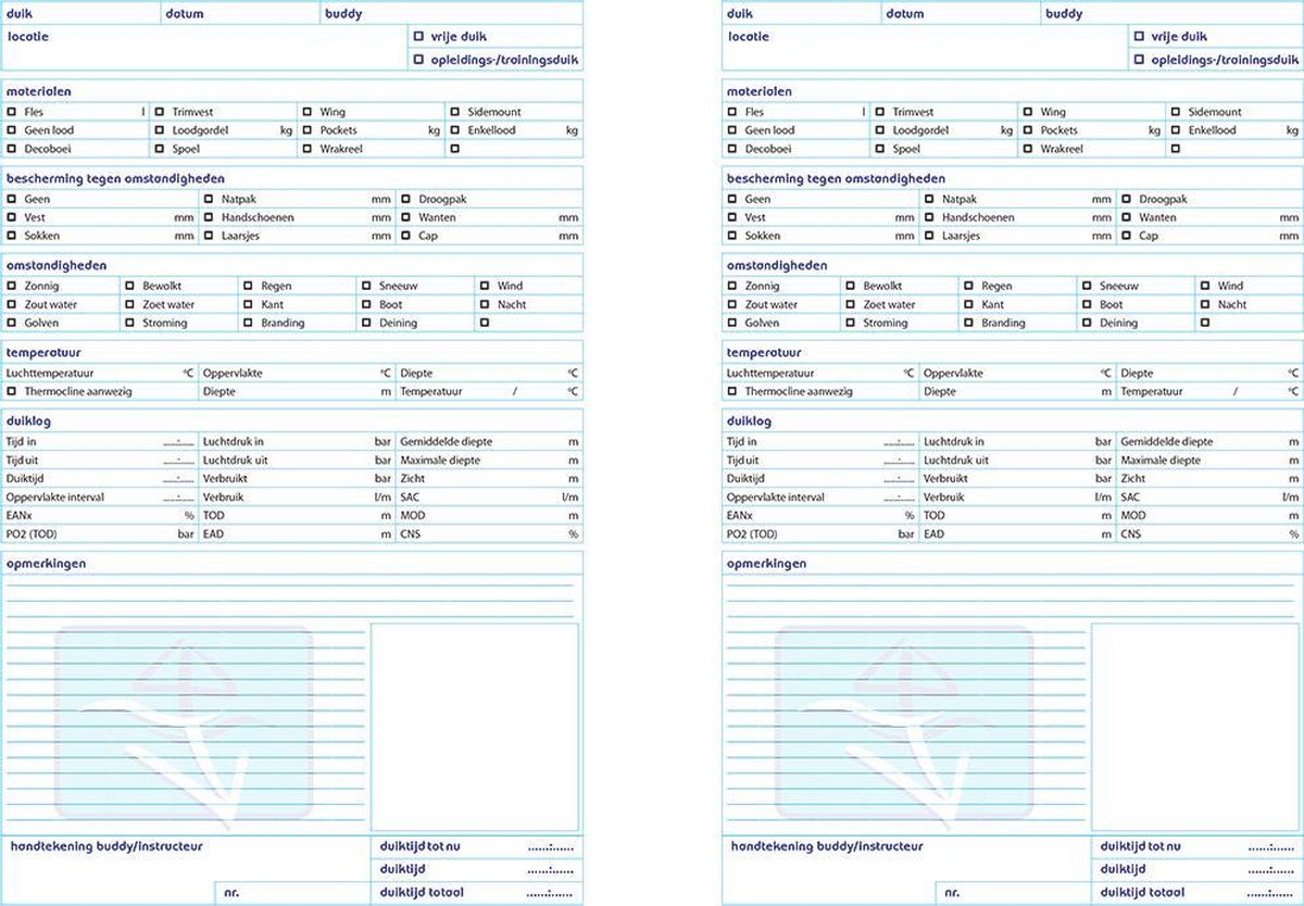 Herman Lieven Logboek voor Duikers | bol.com