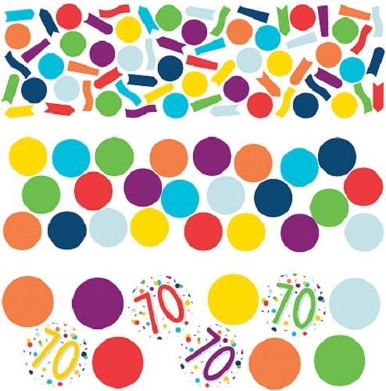Amscan Confetti 70 Confetti Birthday 34 Gram Papier | bol