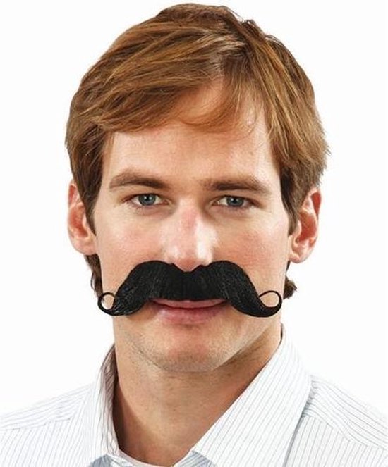 Snor - Zwart - Chiel | bol.com