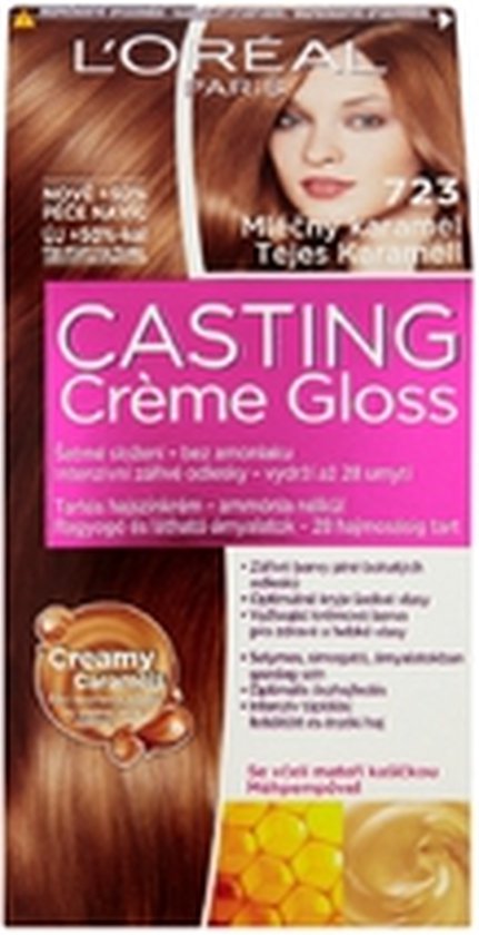 Loreal Paris - Hair color Casting Crème Gloss 801 Silky Blonde - | bol