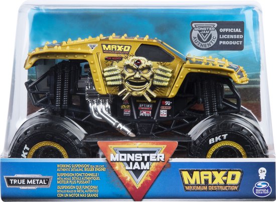 Monster Jam - Max D - Speelgoedvoertuig - Schaal 1:24 | bol