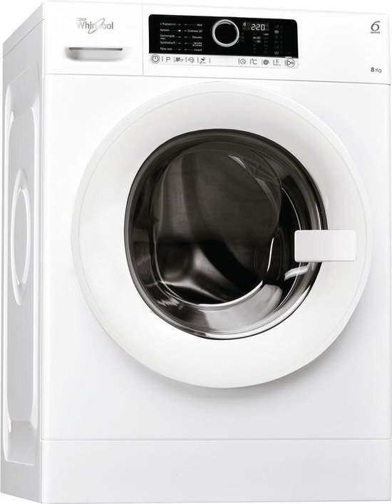 Whirlpool FSCR 80418 wasmachine Voorbelading 8 kg 1400 RPM Wit | bol.com