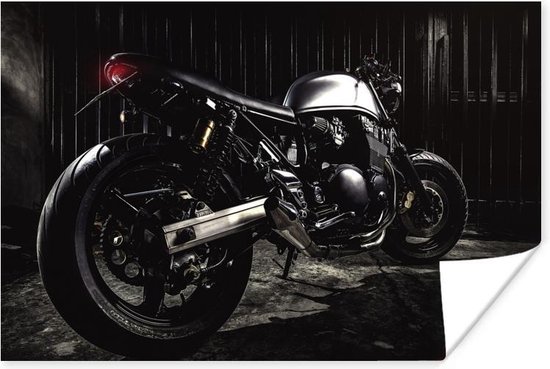Poster Prachtige afbeelding van een mooie motor - 30x20 cm | bol.com