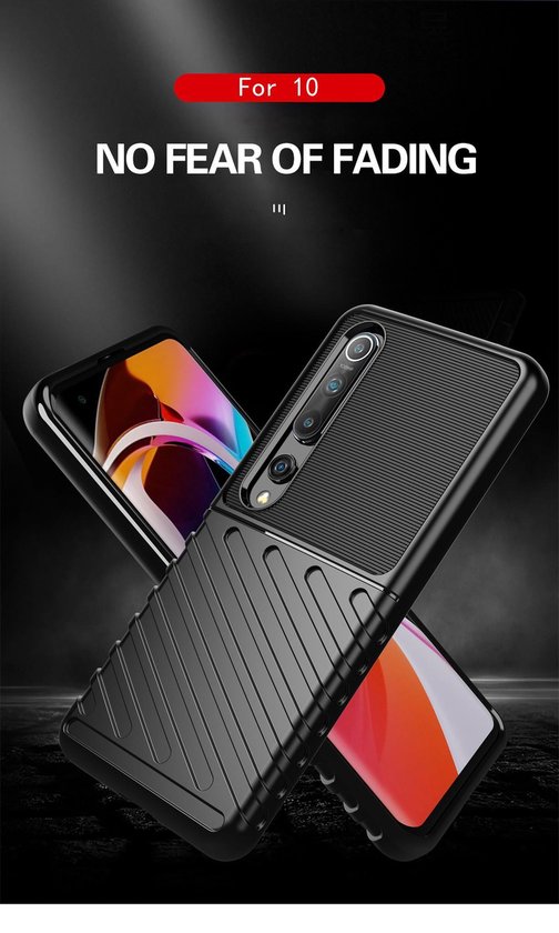 Hoesje geschikt voor Xiaomi Mi 10 - Back cover - Flexibel TPU ...