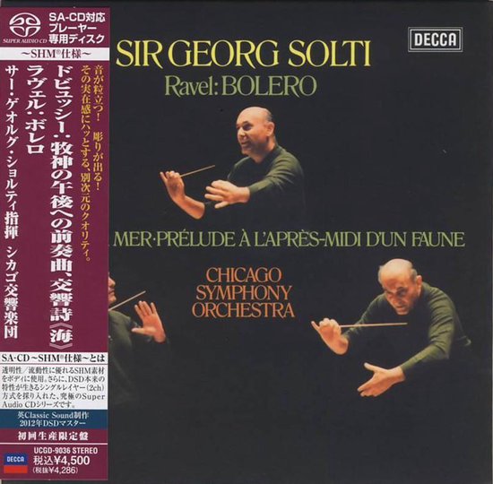 Sir Georg Solti & Chicago Symphony Orchestra - Debussy: La Mer & Ravel: Bolero UCGD -... | bol