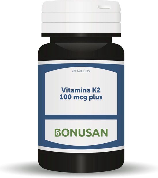 Bonusan Vitamina K2 100 Mcg Plus 60 Tabletas | bol.com