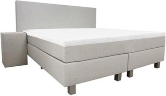 Boxspring Max - Beige -180x210- Incl. Matras + Topper | bol